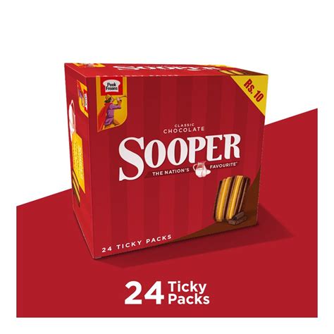 Peek Freans Sooper Classic Chocolate 24 Tikky Pack