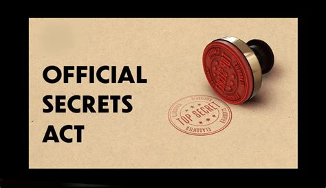 The Secret War Public Interest Vs Official Secrets Act 1923