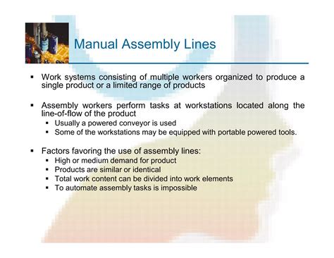manual assembly lines pdf