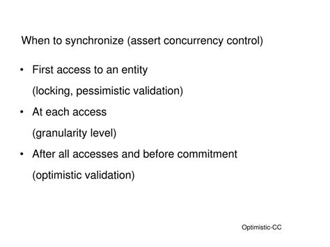 ppt distributed optimistic algorithm powerpoint presentation free