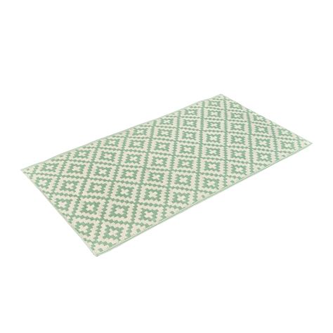 Ohs Large Geometric Waterproof Outdoor Garden Patio Floor Mat Rug