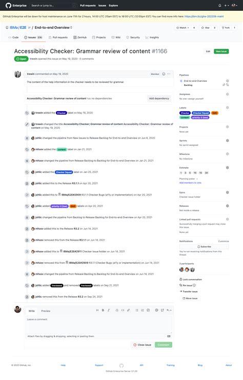accessibility checker grammar review of content e2e 1166 · issue 951 · ibma equal access