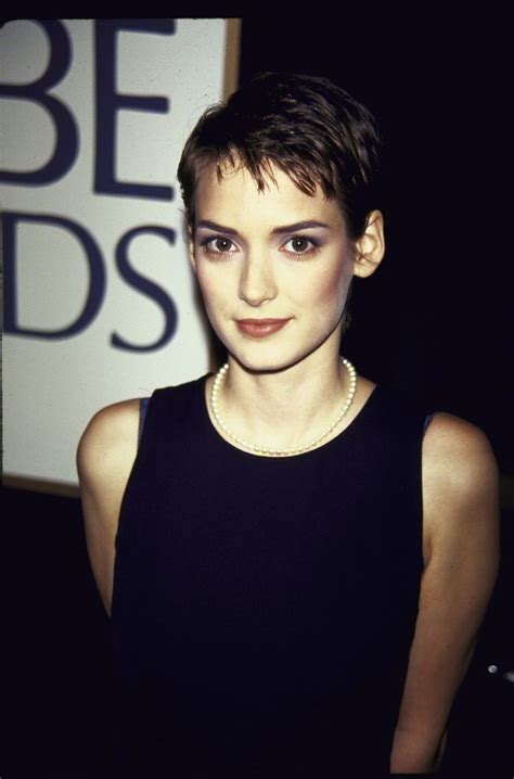 Winona Ryder Pixie Cut Hairstyles