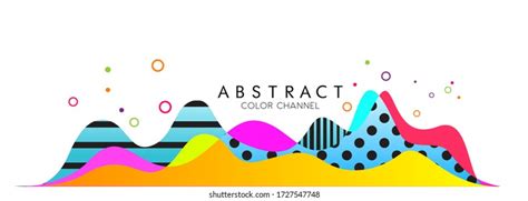 Abstract Fluid Creative Templates Dynamic Linear Stock Vector Royalty Free 1114403480