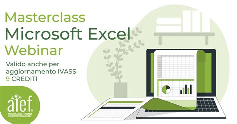 Masterclass Excel Corso Webinar Aief Scegli La Tua Data