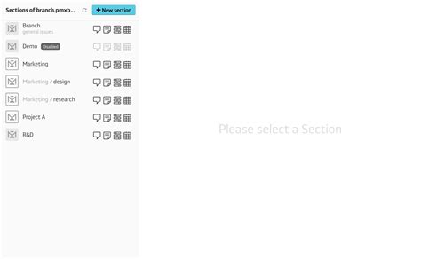 Creating And Adjusting Sections For Your Team Privmx Knowledgebase