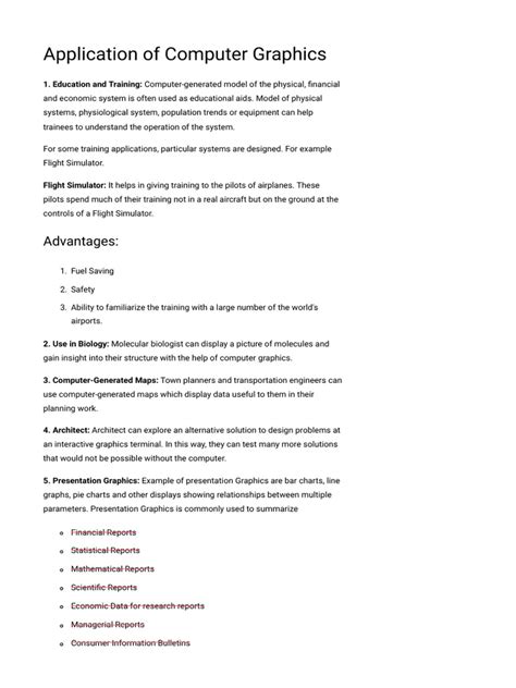 Application Of Computer Graphics 1 Pdf