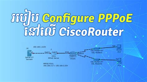 Ccna4 Chapter6 How To Configure Pppoe Server On Cisco Router Reannetwork Youtube