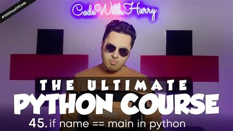 If Name Main In Python Python Tutorial Day YouTube