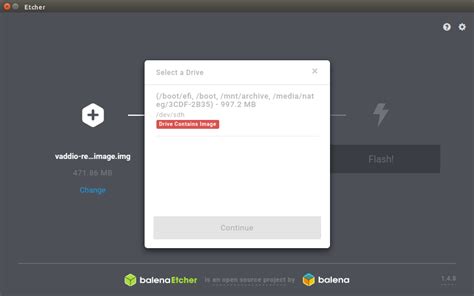 Bug Cant Etch Drive Because Drive Contains Image · Issue 2576 · Balena Ioetcher · Github