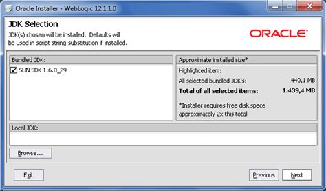 installing oracle weblogic