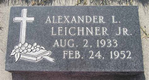 Alexander Louis Leichner Jr 1933 1952 Mémorial Find A Grave
