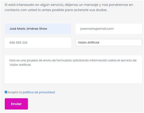 Formulario PHP