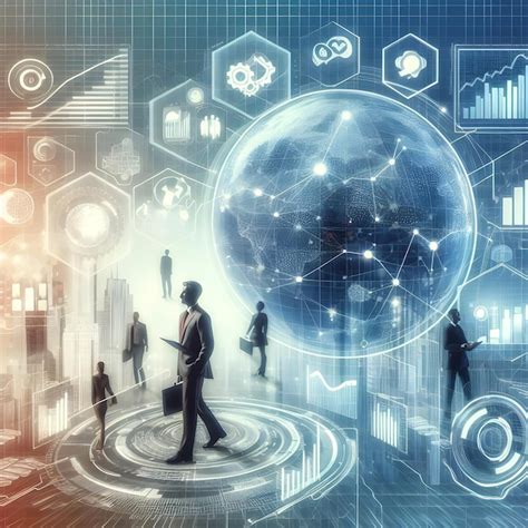 Premium Photo Ultra Realistic Data Analysis Visualization Presenting Complex Business Data In