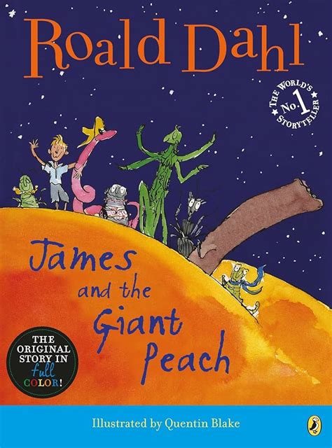 James And The Giant Peach Book Cover