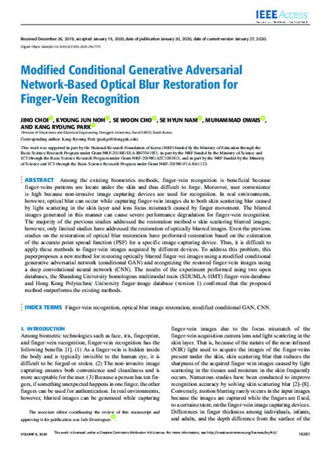Pdf Modified Conditional Generative Adversarial Network Based Optical