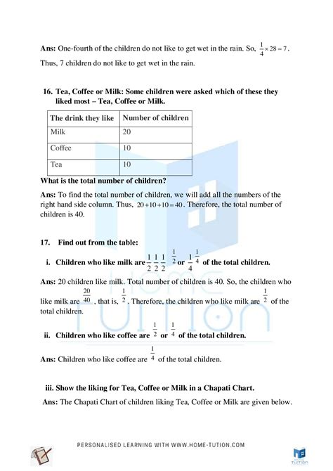 Ncert Solutions For Class 4 Maths Chapter 14 Smart Charts
