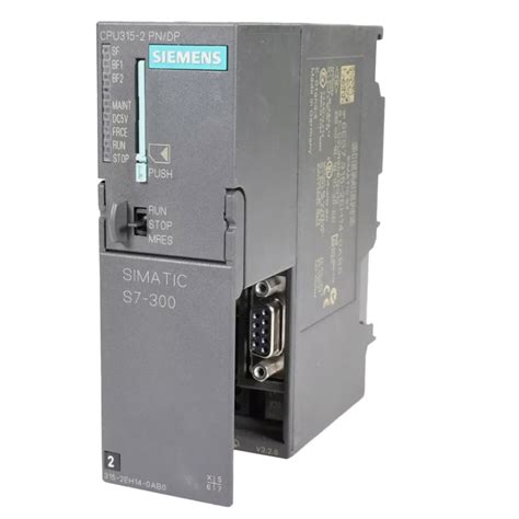 Simatic S7 300 Cpu 6es7315 2eh14 0ab0 Central Processing Unit Plc