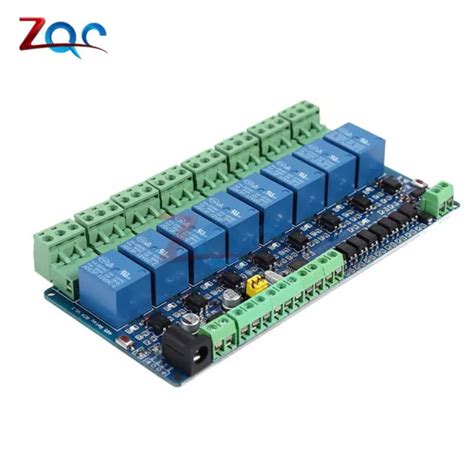 MODBUS RTU Channel V Relay Module Switch Input Output RS TTL Communic PicClick AU
