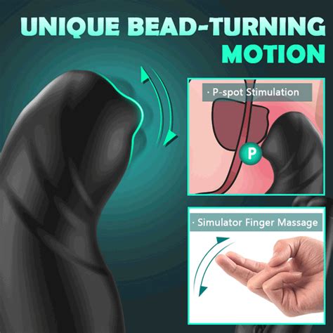 Bead Massage P Spot 9 Vibrating Prostate Massager With Remote Control Fleshline