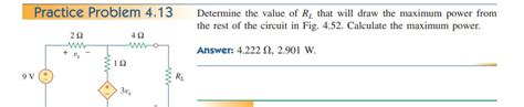 solved solve practice problem 4 13 ﻿by hand calculation