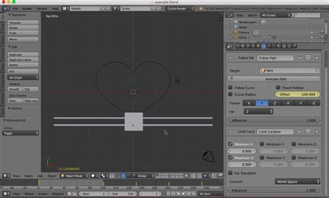 Lock An Axis Curve Modifier Blender Stack Exchange