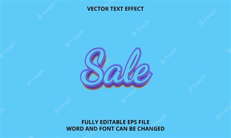 Premium Vector Editable 3d Text Effect Style Vector
