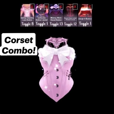 Corset Combo High Hair Aesthetic Roblox Royale High Outfits Royal
