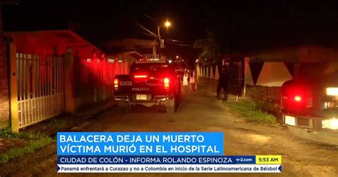 Se Registra Nuevo Homicidio En Colón El Tercero En Lo Que Va Del Año