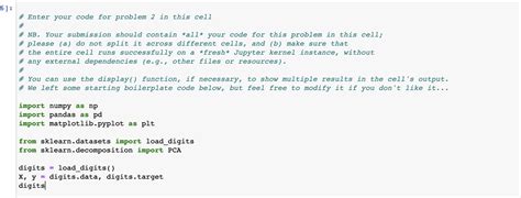 Solved In This Problem You Will Apply Principal Component Chegg