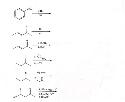 Solved No2 3 H2 Ni H2 Ni 1 Nabha 2 H2o Nh2 2 Hjnİ 1 Mg