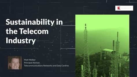 Sustainability In The Telecom Industry Ecosystm Insights