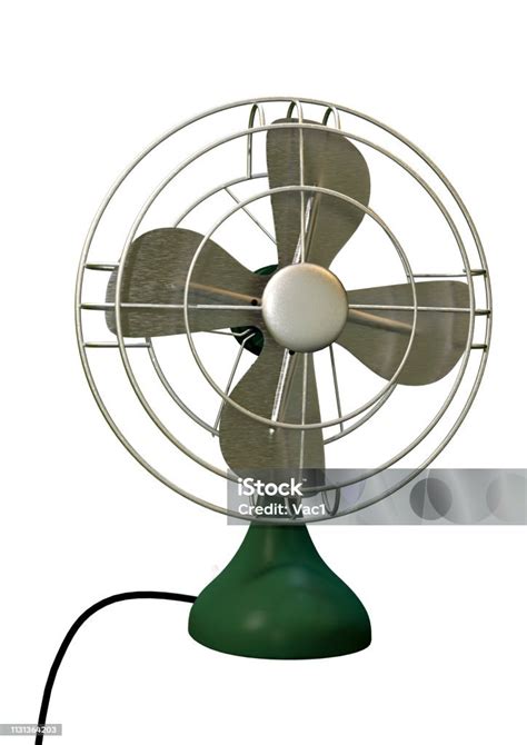 3d 일러스트 레트로 책상 팬에 흰색 0명에 대한 스톡 사진 및 기타 이미지 0명 3차원 형태 건강관리와 의술 Istock
