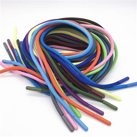 스웨트 팬츠 허리 드로스트링 스트랩 스포츠 바지 코튼 로프 벨트 후드 장식 액세서리 Diy 바느질 밴드 용품 1 개