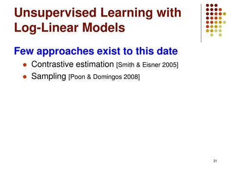Ppt Unsupervised Morphological Segmentation With Log Linear Models