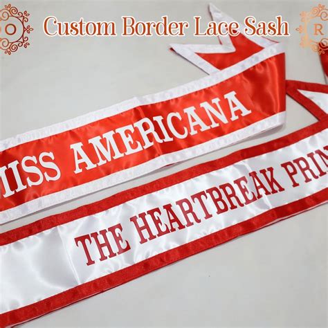 Pageant Sash Etsy