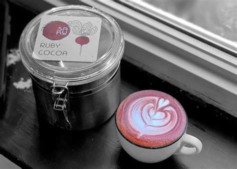 Ruby Cocoa Beetroot Latte Organic Superfood Drink Mix Lummi Island Wild