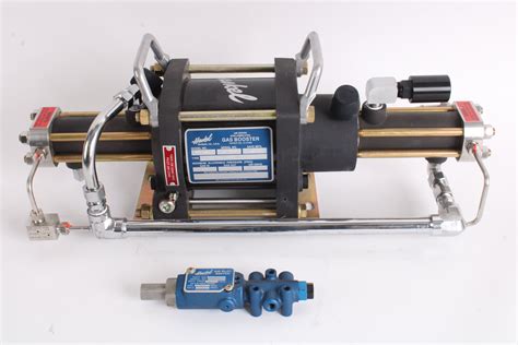 Haskel Agt 3075 Pneumatic Driven Two Stage Gas Booster Ntc Tech