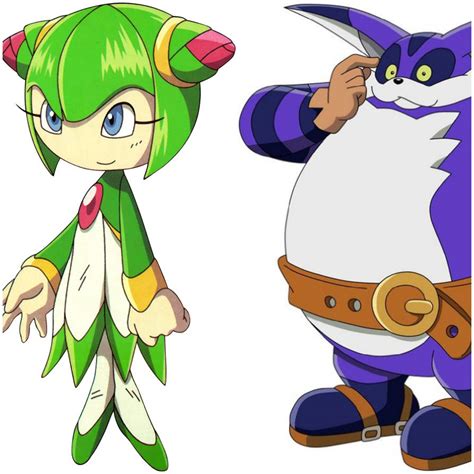 Cosmo And Big Sonic By Ebotizer On Deviantart