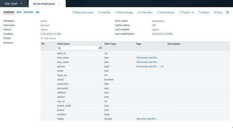 CREATE TAGS FROM COLLIBRA Virtual DataPort VQL ガイド 8 0