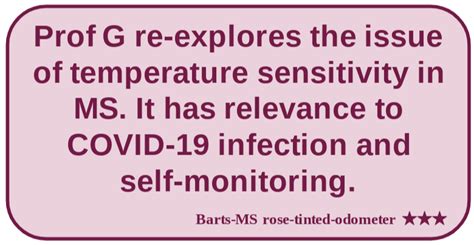 Understanding Temperature Sensitivity In Multiple Sclerosis