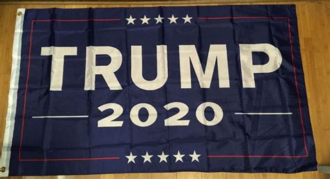 12 Trump 2020 Official Blue Flag 3x5 Flags By The Dozen Wholesale Pe