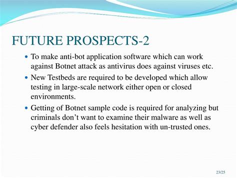 Ppt Survey On Botnet Its Architecture Detection Prevention And Mitigation Powerpoint