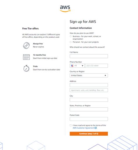 Amazon Web Services Aws Free Tier Account Set Up Geeksforgeeks