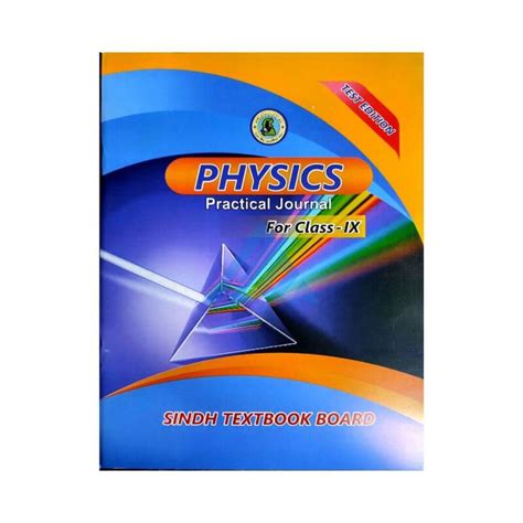 Physics Practical Journal For Class 9 Maryam Academy Booksellers