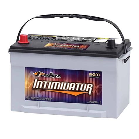 Deka Intimidator 9a48 Group 48h6 Agm Car And Truck Battery