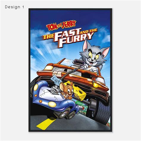 Tom And Jerry The Fast And The Furry 2005 Movie Poster Print Citiesbox