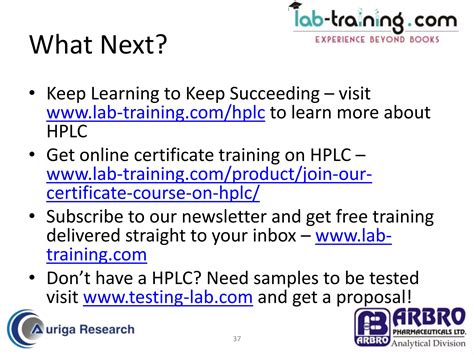 Introduction To High Performance Liquid Chromatography HPLC PPTX Chemistry Science