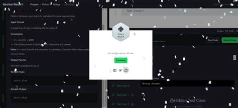 Radhika Jindal On Linkedin Python Hackerrank Coding Programming