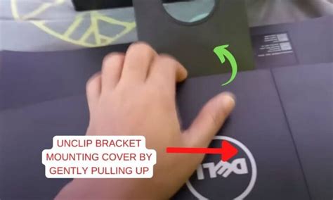 Remove A Dell Monitor Stand EASILY For All Models